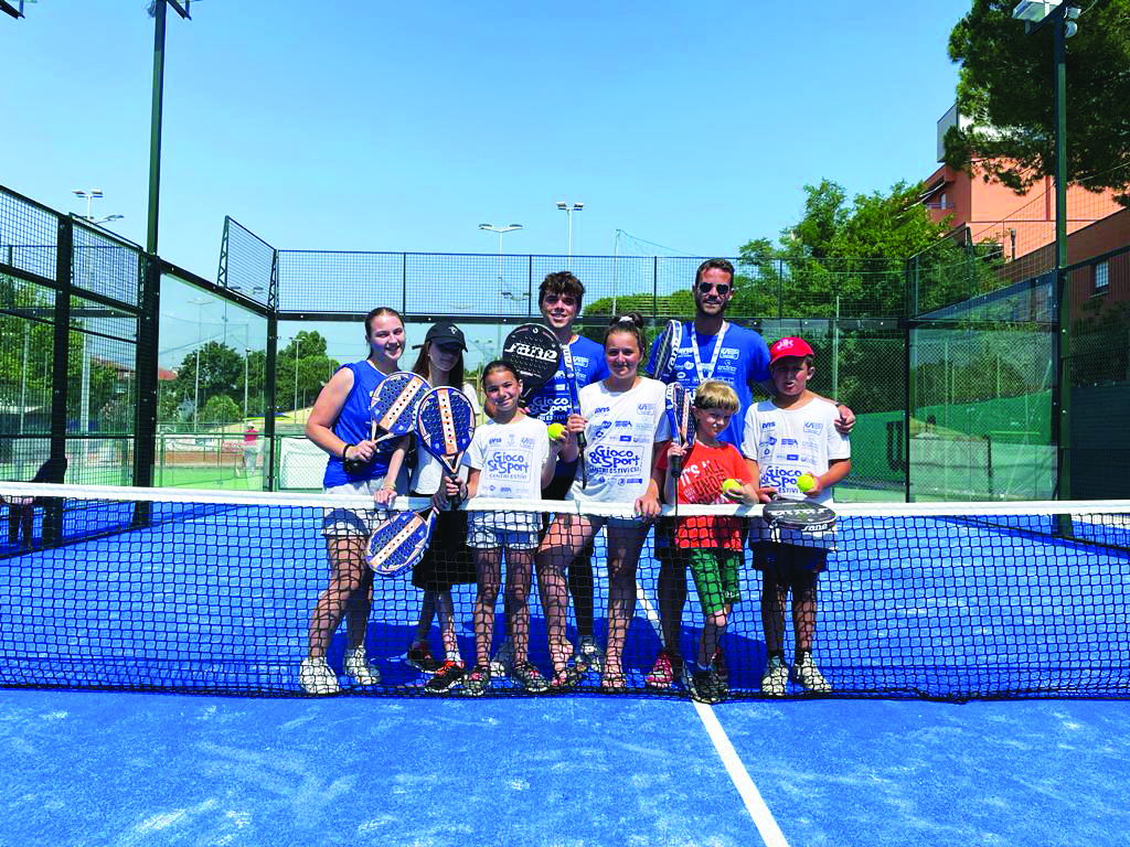 C’E’ ANCHE IL PADEL NEL CENTRO ESTIVO CSI DELL’ALMA PARK