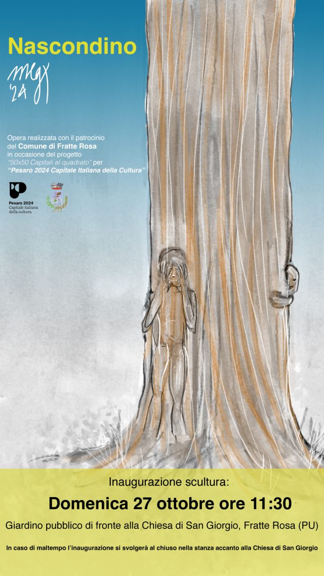 Fratte Rosa: una scultura in terracotta di megx, l’artista che parla ...